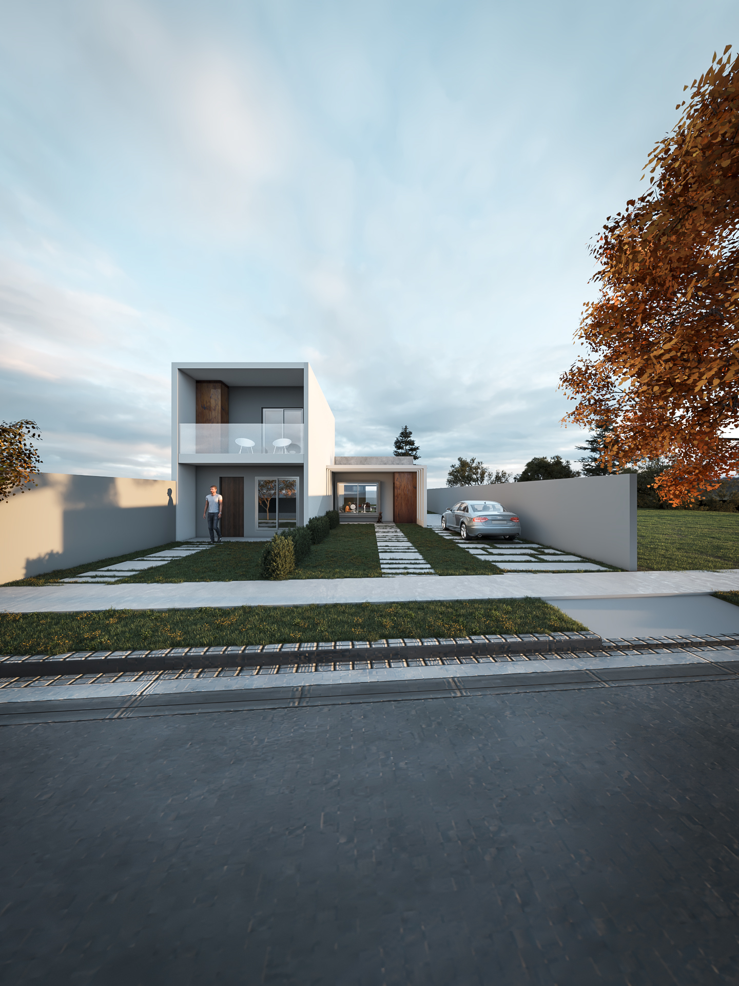 Proyecto GA | Casa 312M² | Villa Libertador San Martín - Steel Holding